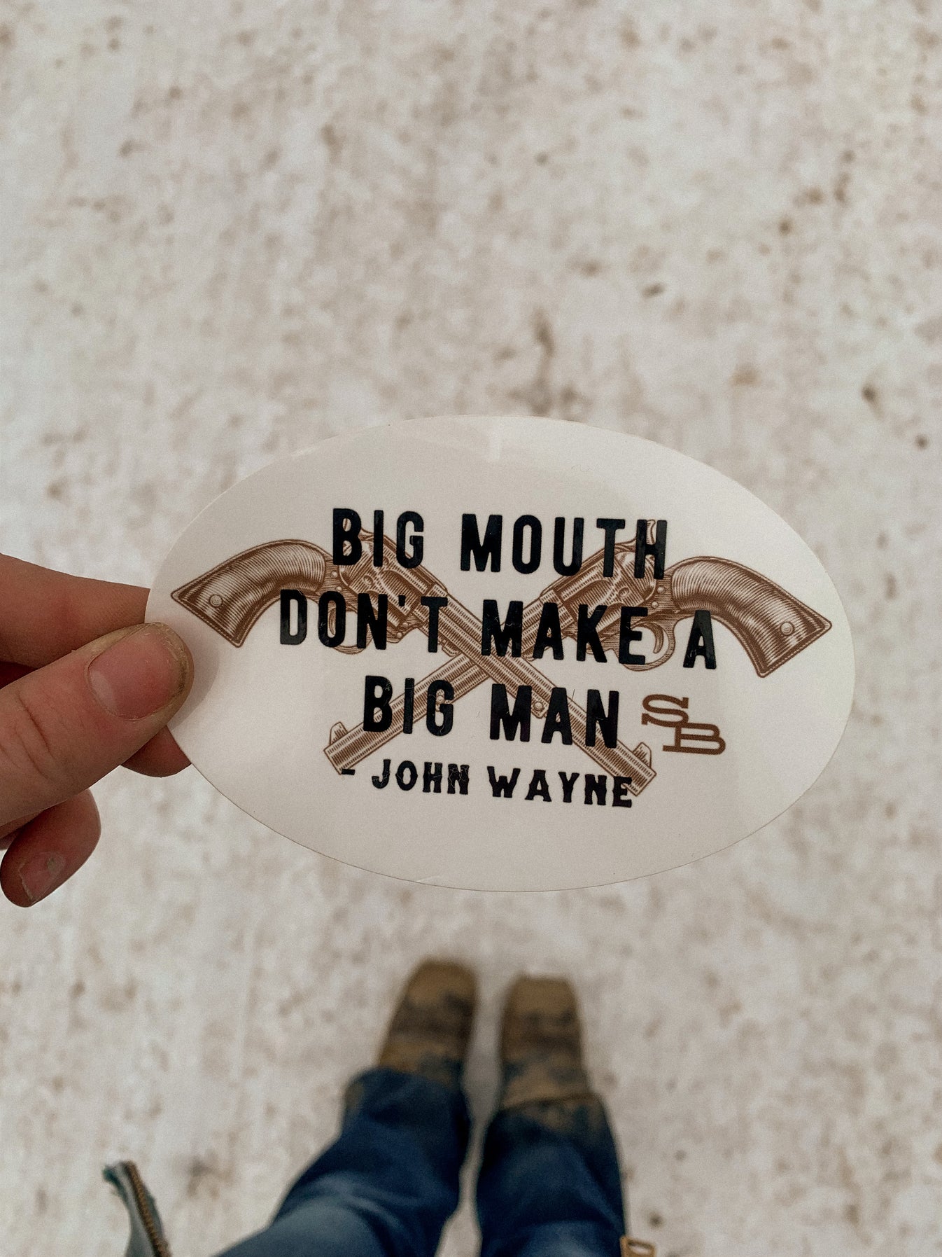 John Wayne stickers – Sabe's Boutique
